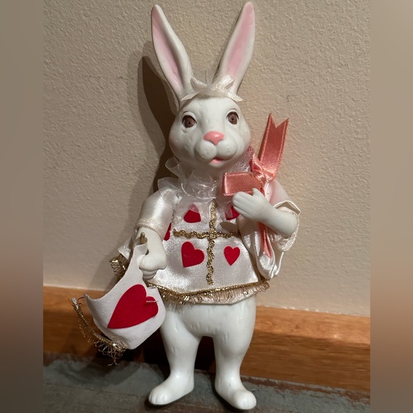 Kurt Adler | Other | Vintage Alice In Wonderland White Rabbit Kurt ...
